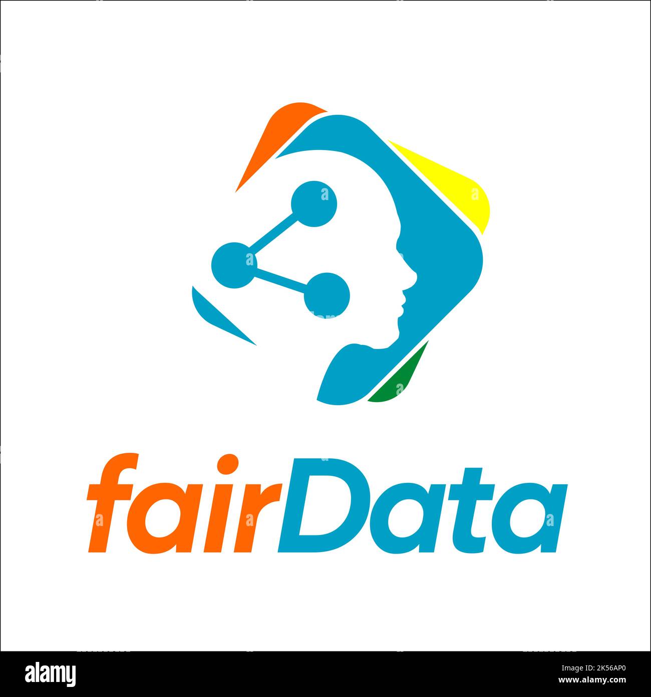 fair data exclusive logo design inspiration Stock Vector Image & Art ...