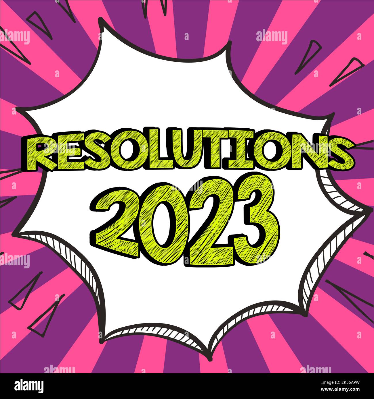 Text showing inspiration Resolutions 2023, Internet Concept list of ...