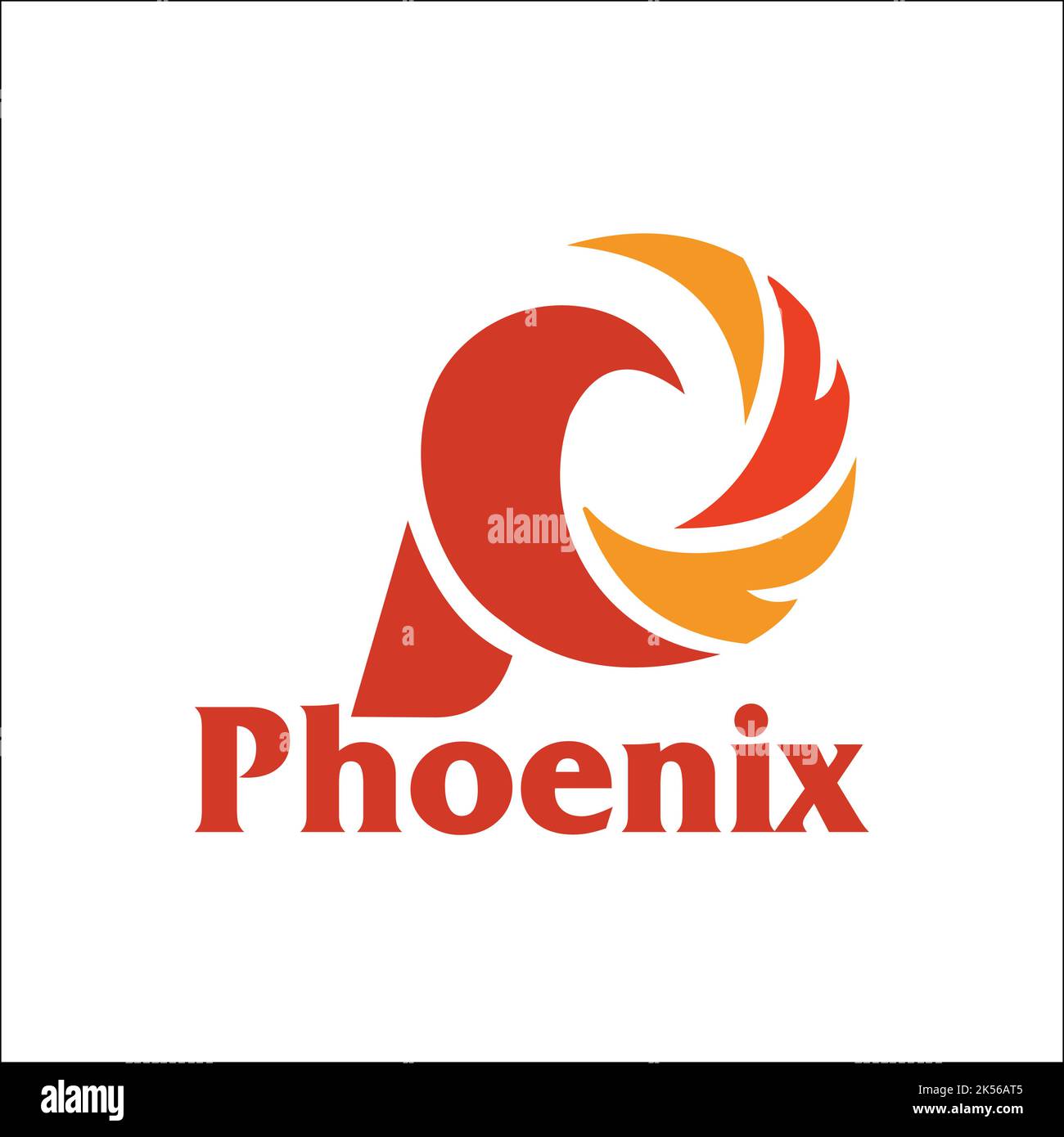 phoenix exclusive logo design inspiration Stock Vector Image & Art - Alamy