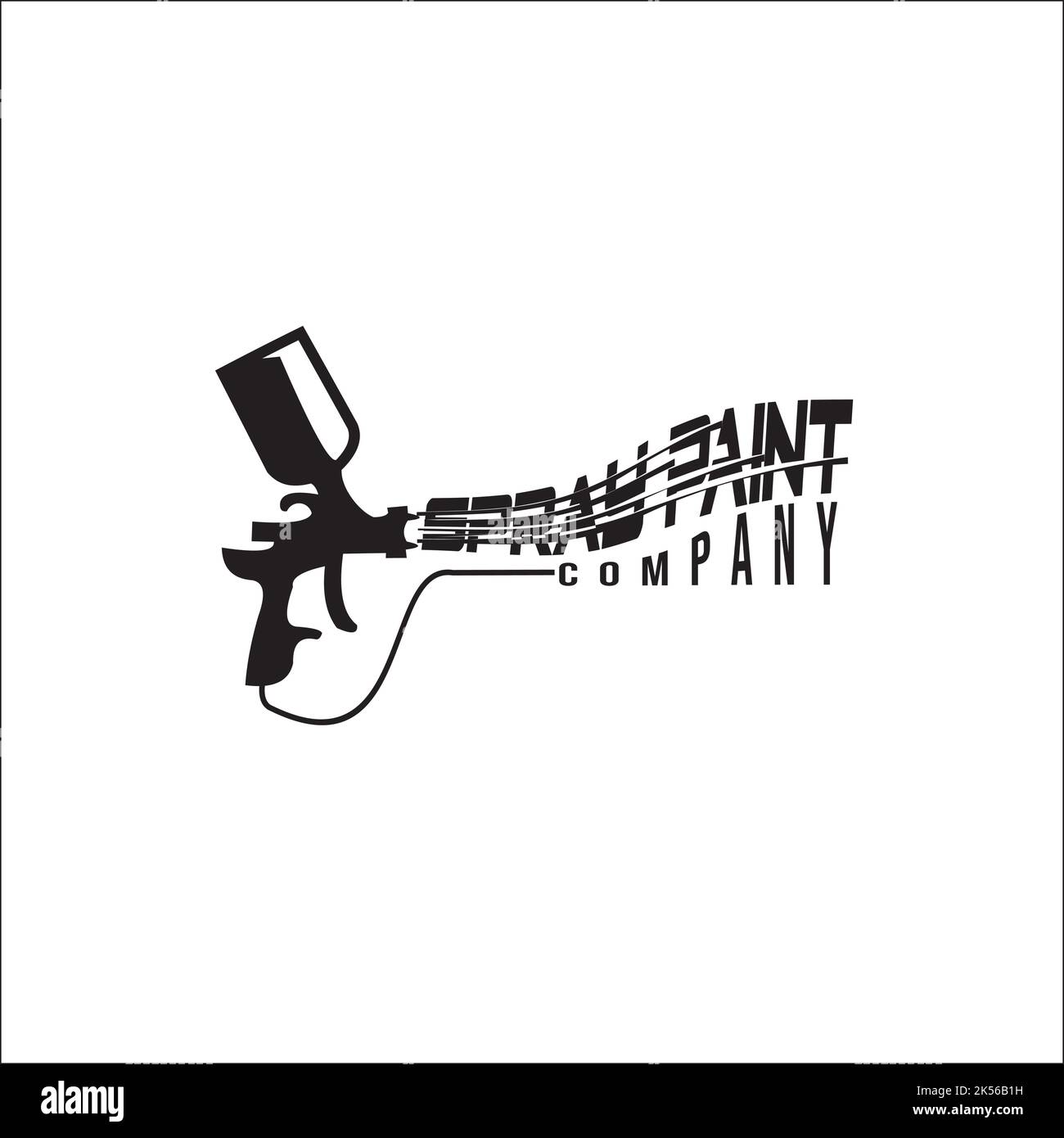 SPRAY PAINT Exclusive Logo Design Inspiration Stock Vector Image SPRAY PAINT Exclusive Logo Design Inspiration Stock Vector Image