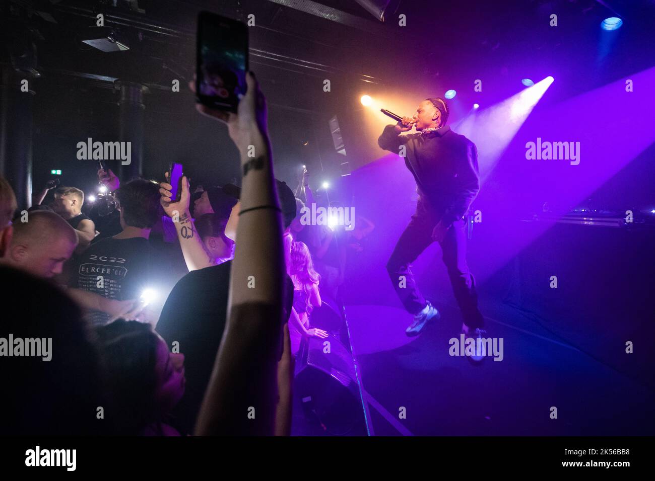 Copenhagen, Denmark. 05th Oct, 2022. The Canadian rapper and lyricist ...