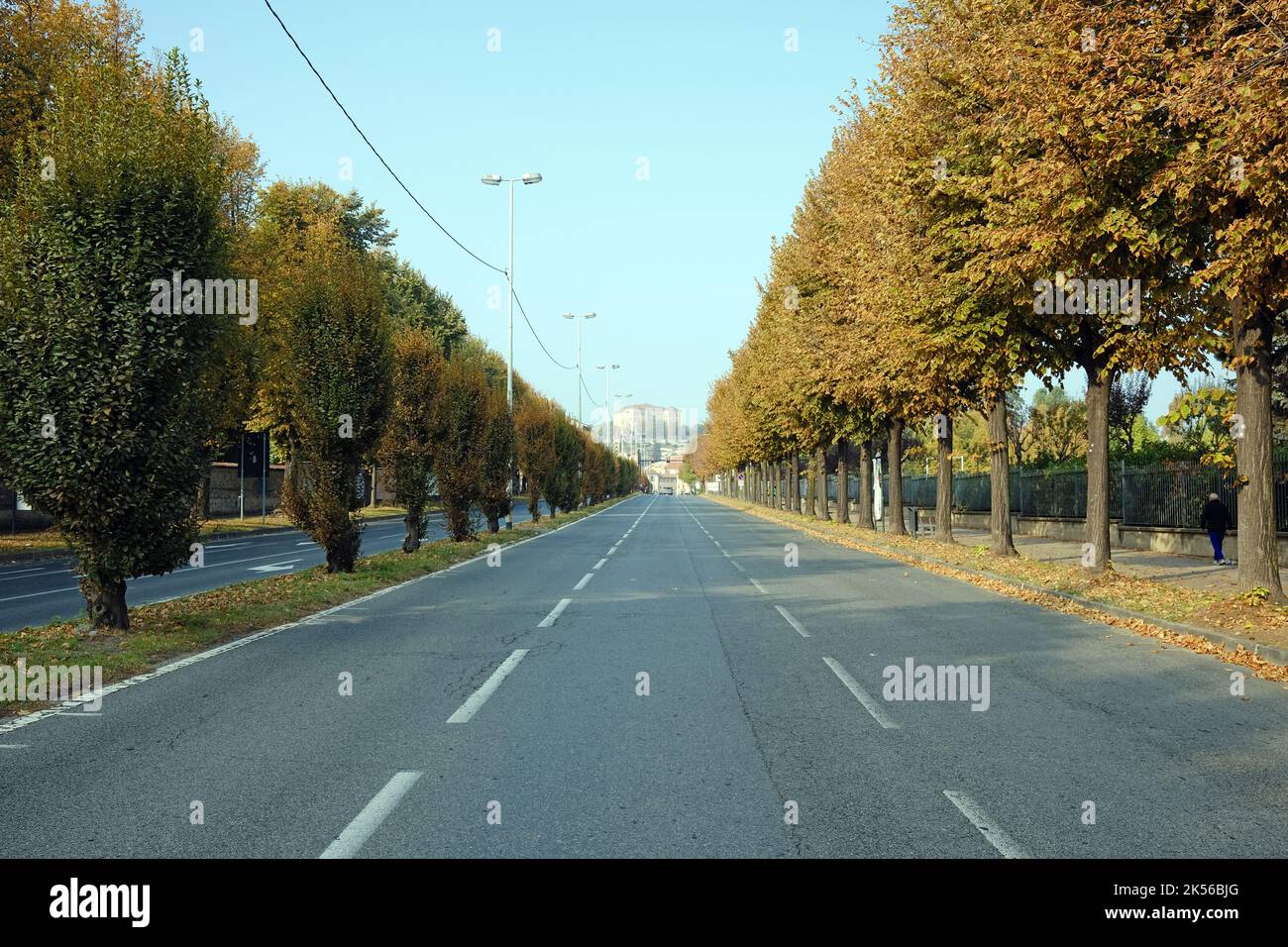 Rivoli city as seen form Corso Francia Stock Photo - Alamy