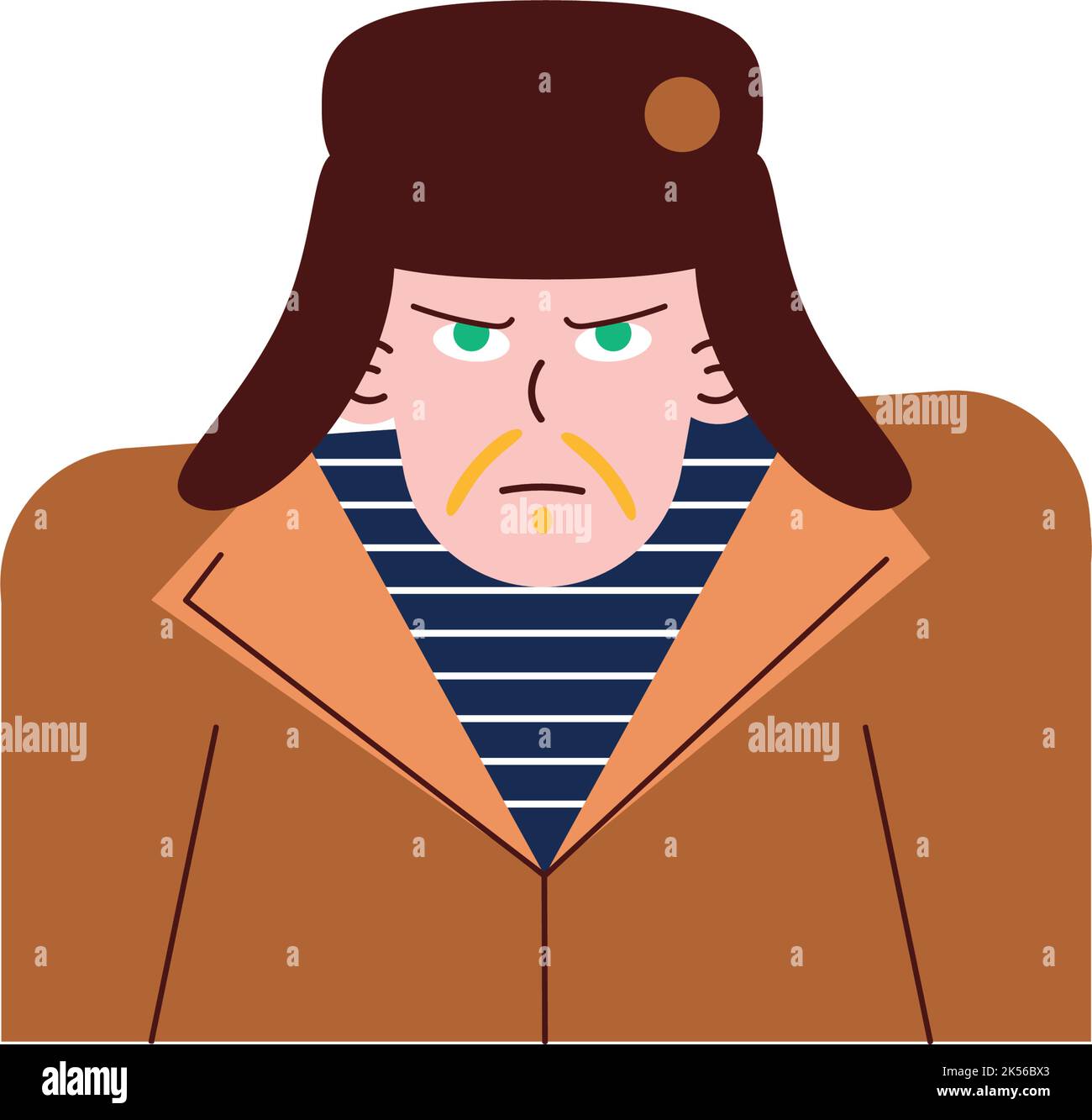 russian man avatar character icon Stock Vector Image & Art - Alamy