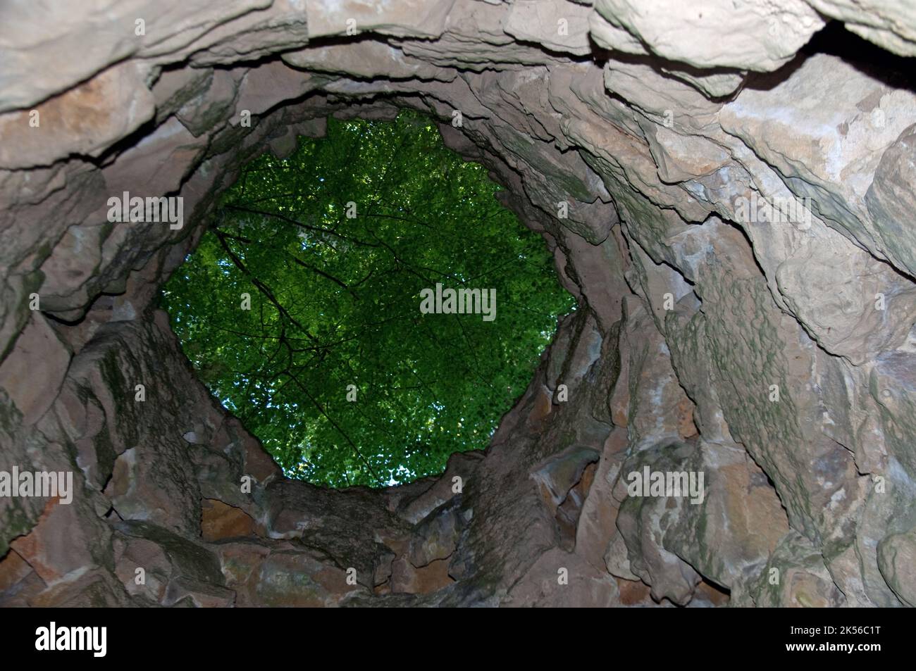 Skylight above the Poco Initiatico (Initiation Well), Quinta de ...