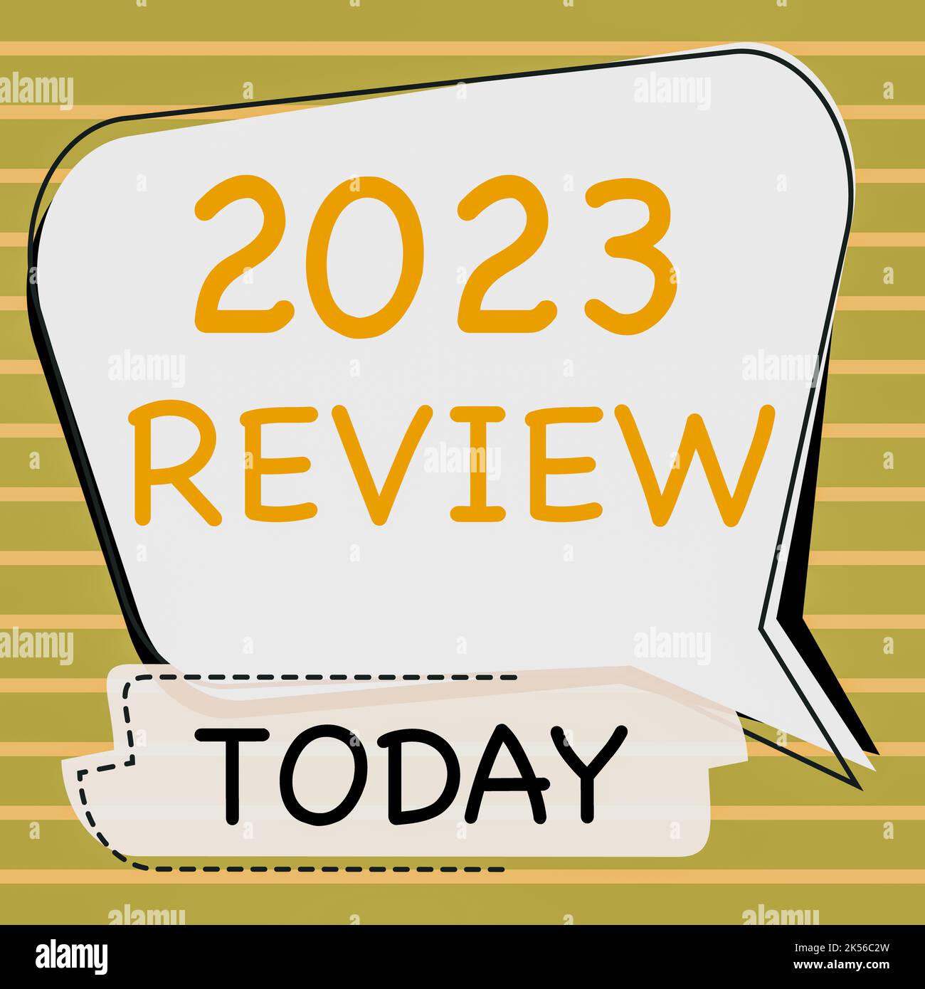 Conceptual caption 2023 Review, Conceptual photo seeing important ... Conceptual caption 2023 Review, Conceptual photo seeing important ...