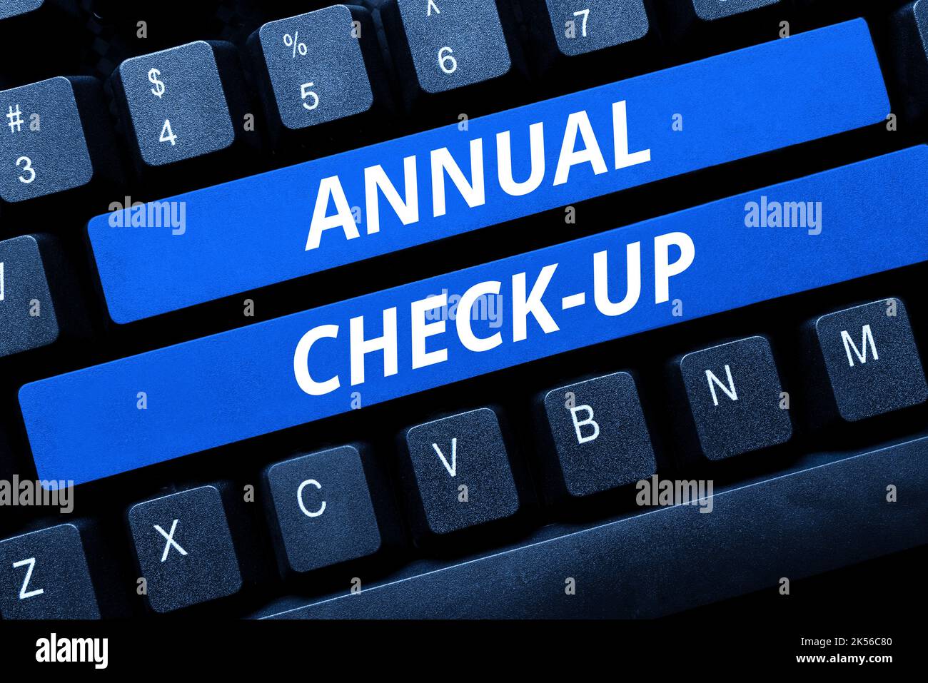 Inspiration showing sign Annual Check Up, Business overview yearly ...