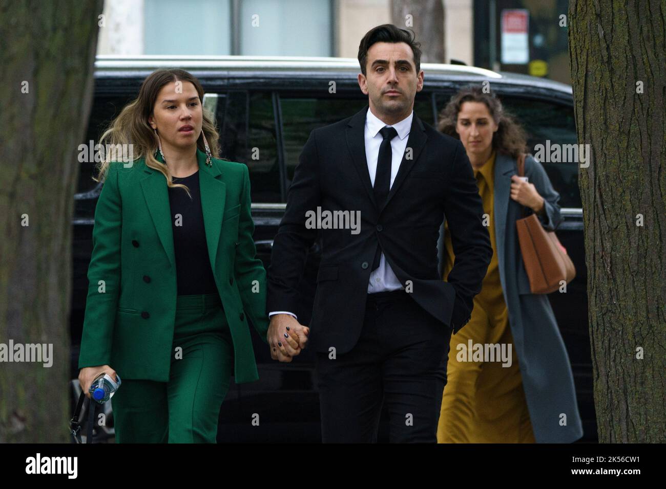 Canadian musician Jacob Hoggard and his wife, Rebekah Asselstine ...