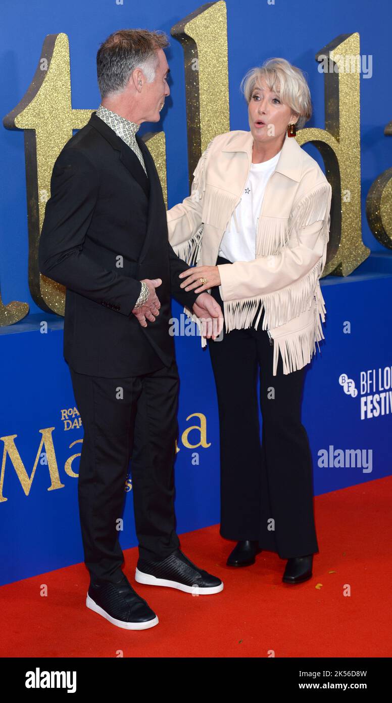Photo Must Be Credited ©Alpha Press 078237 05/10/2022 Greg Wise and Emma Thompson Roald Dahl ...