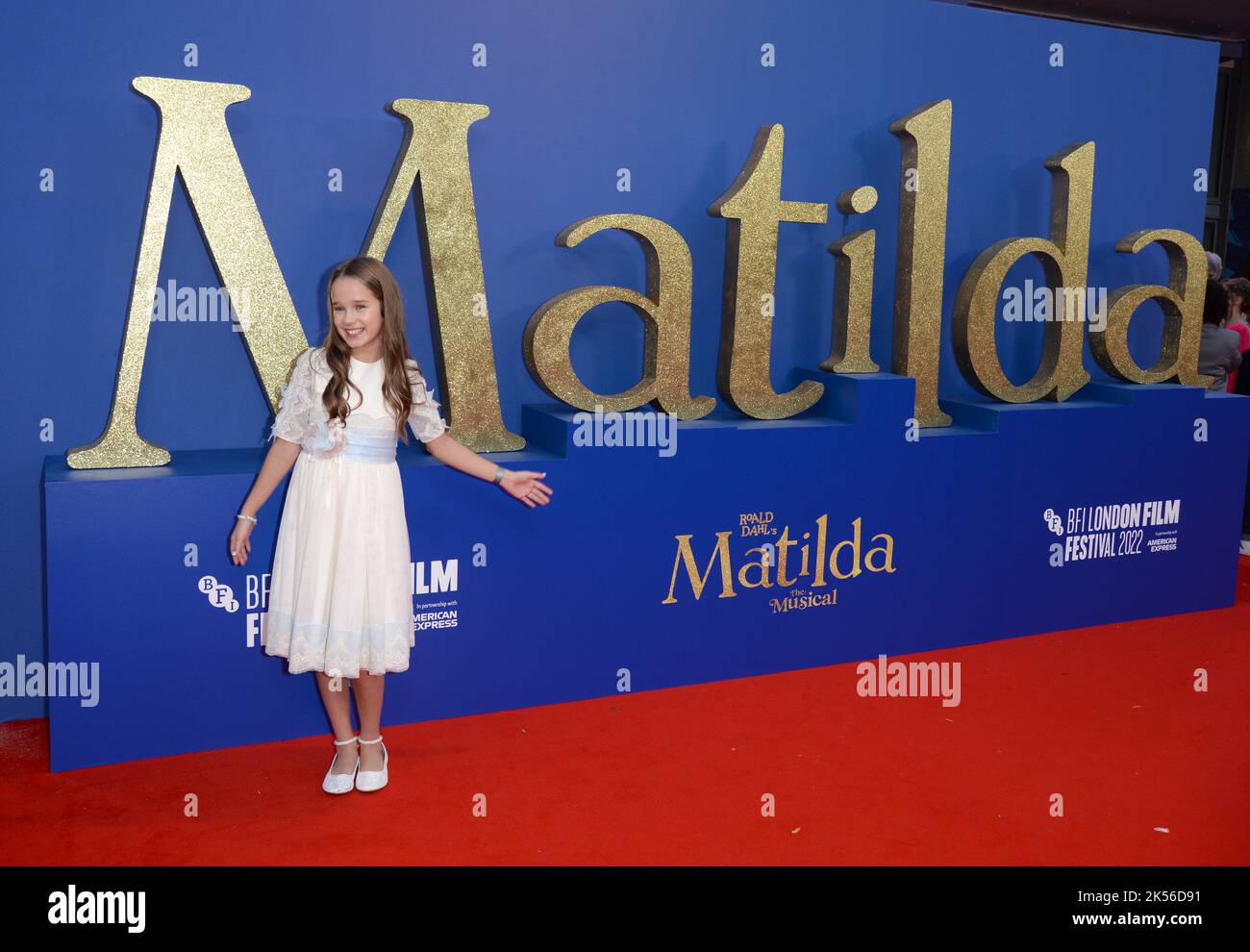 Photo Must Be Credited ©Alpha Press 078237 05/10/2022 Alisha Weir Roald ...