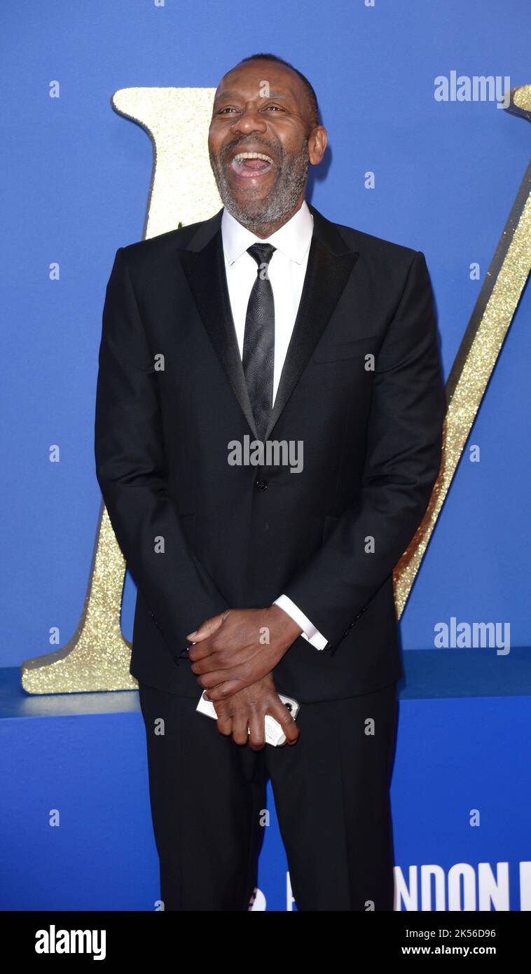 Photo Must Be Credited ©Alpha Press 078237 05/10/2022 Lenny Henry Roald ...