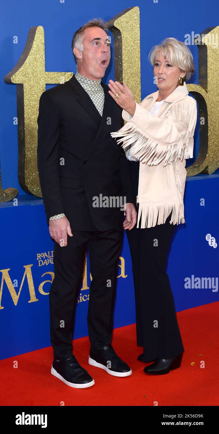 Photo Must Be Credited ©Alpha Press 078237 05/10/2022 Greg Wise and Emma Thompson Roald Dahl ...