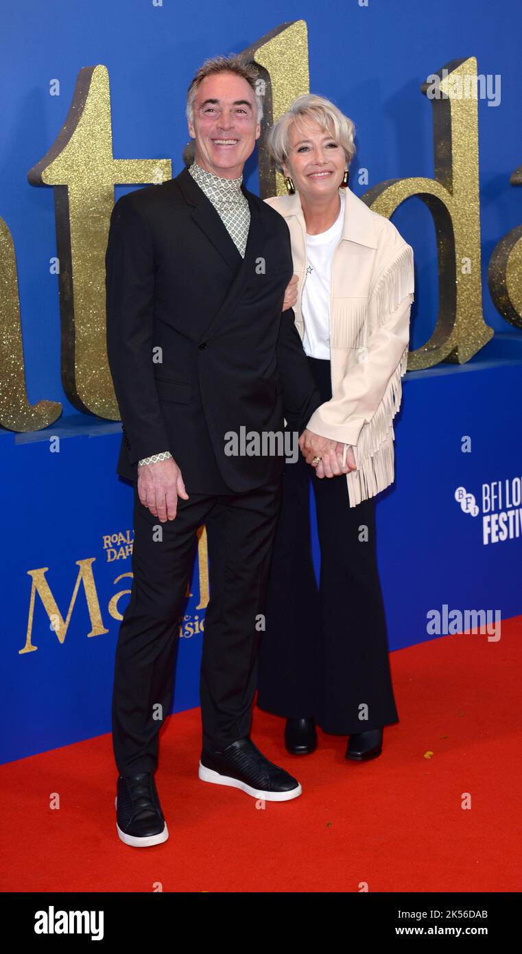Photo Must Be Credited ©Alpha Press 078237 05/10/2022 Greg Wise and Emma Thompson Roald Dahl ...
