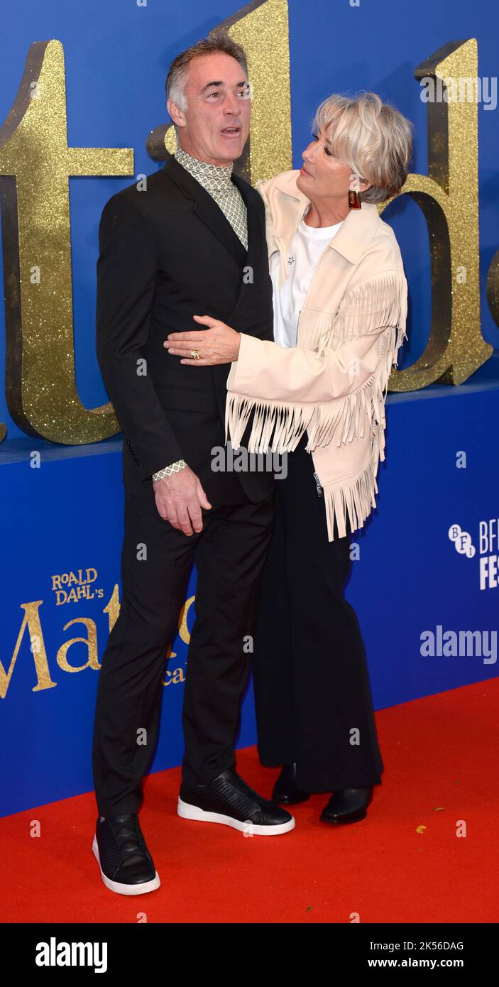 Photo Must Be Credited ©Alpha Press 078237 05/10/2022 Greg Wise and Emma Thompson Roald Dahl ...