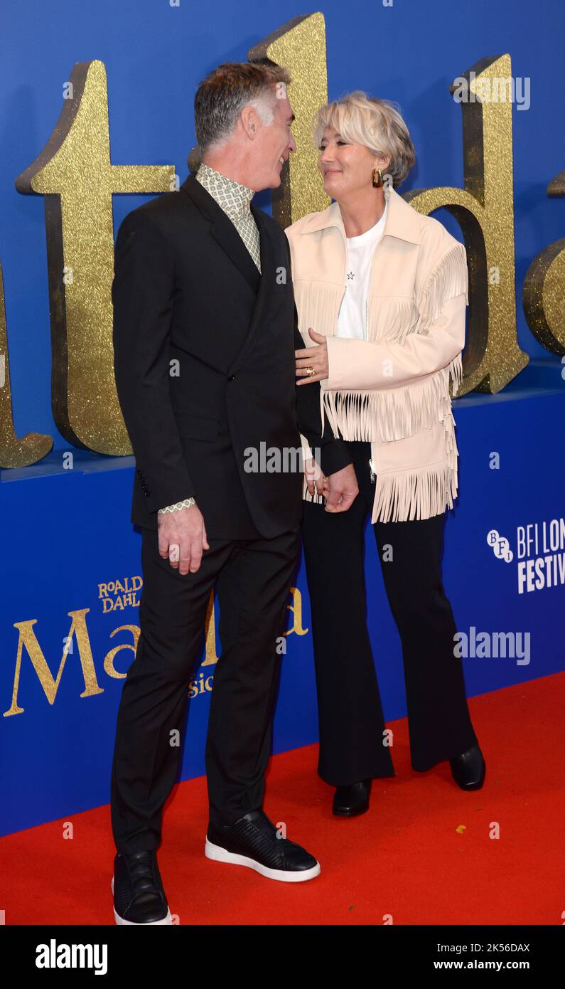 Photo Must Be Credited ©Alpha Press 078237 05/10/2022 Greg Wise and Emma Thompson Roald Dahl ...
