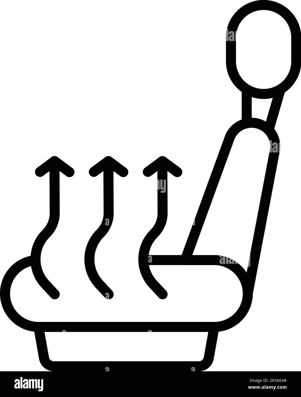 Seat Coolant Icon Outline Vector Water Engine Temperature Fluid Stock Vector Image And Art Alamy