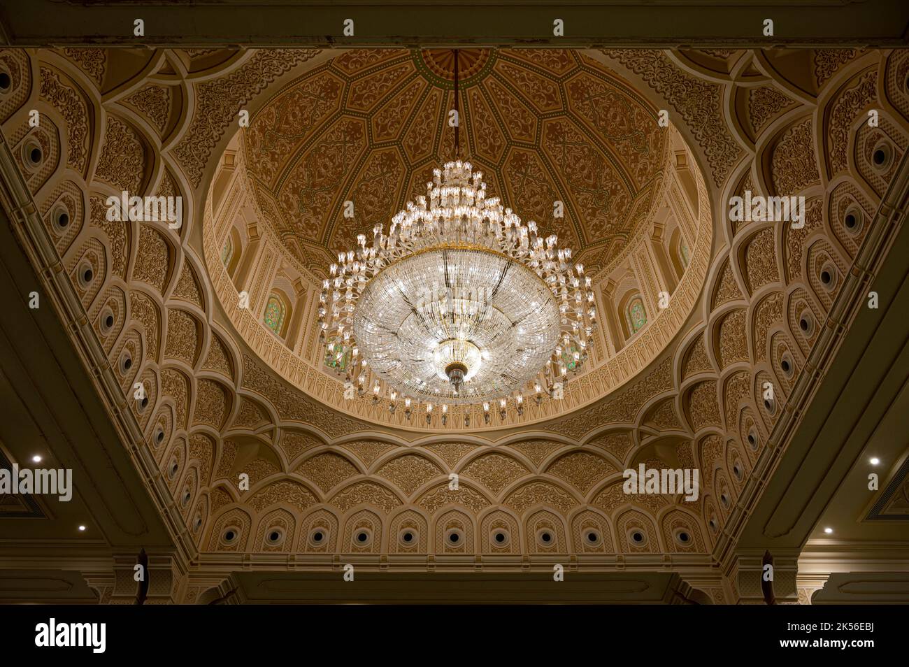 Sultan Qaboos mosque in the centre of Salalah, Oman Stock Photo - Alamy