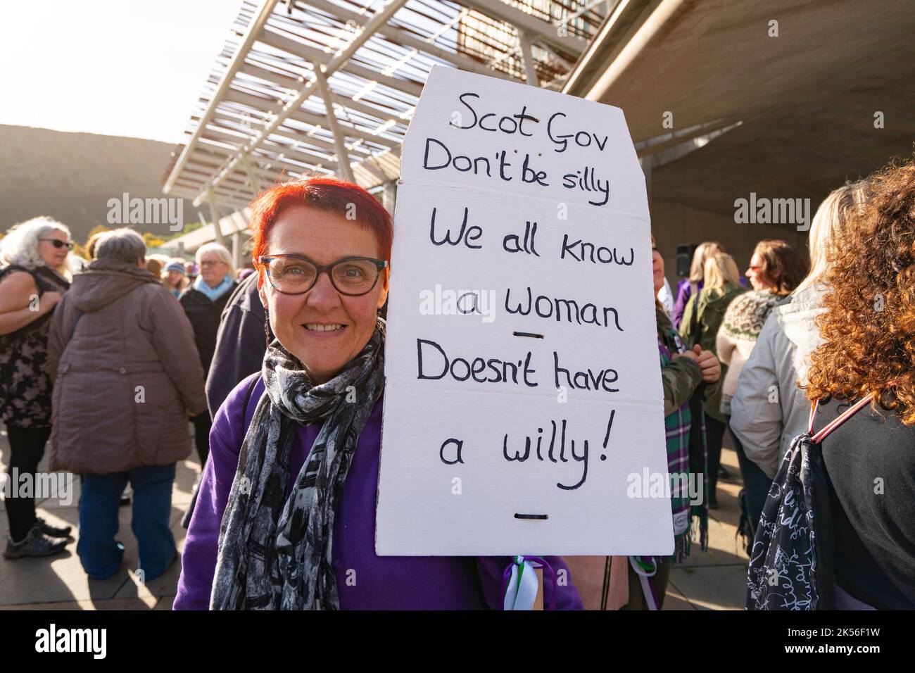Trans self id scotland hi-res stock photography and images - Alamy
