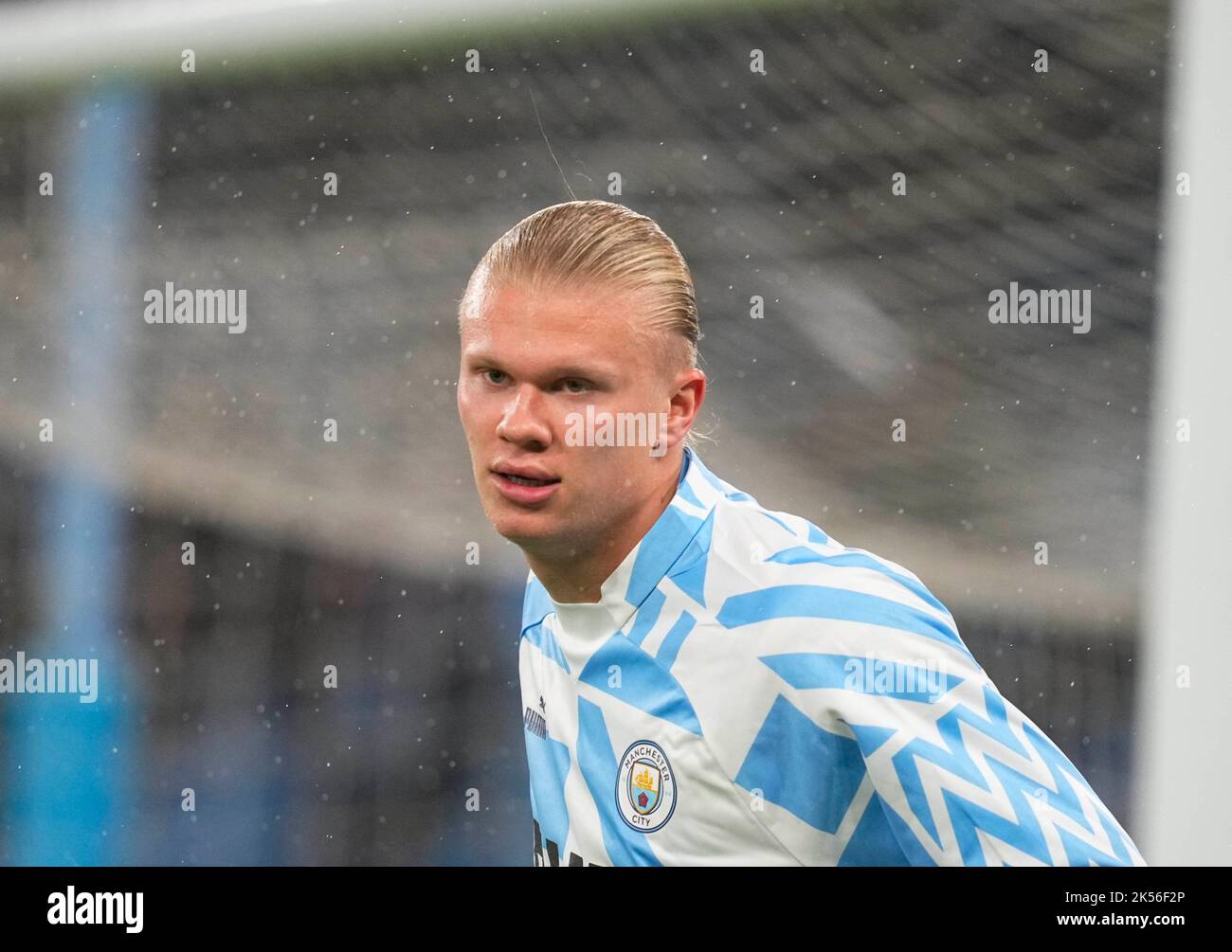 Manchester Stadium, Manchester, UK. 5th Oct, 2022. Erling Haaland ...