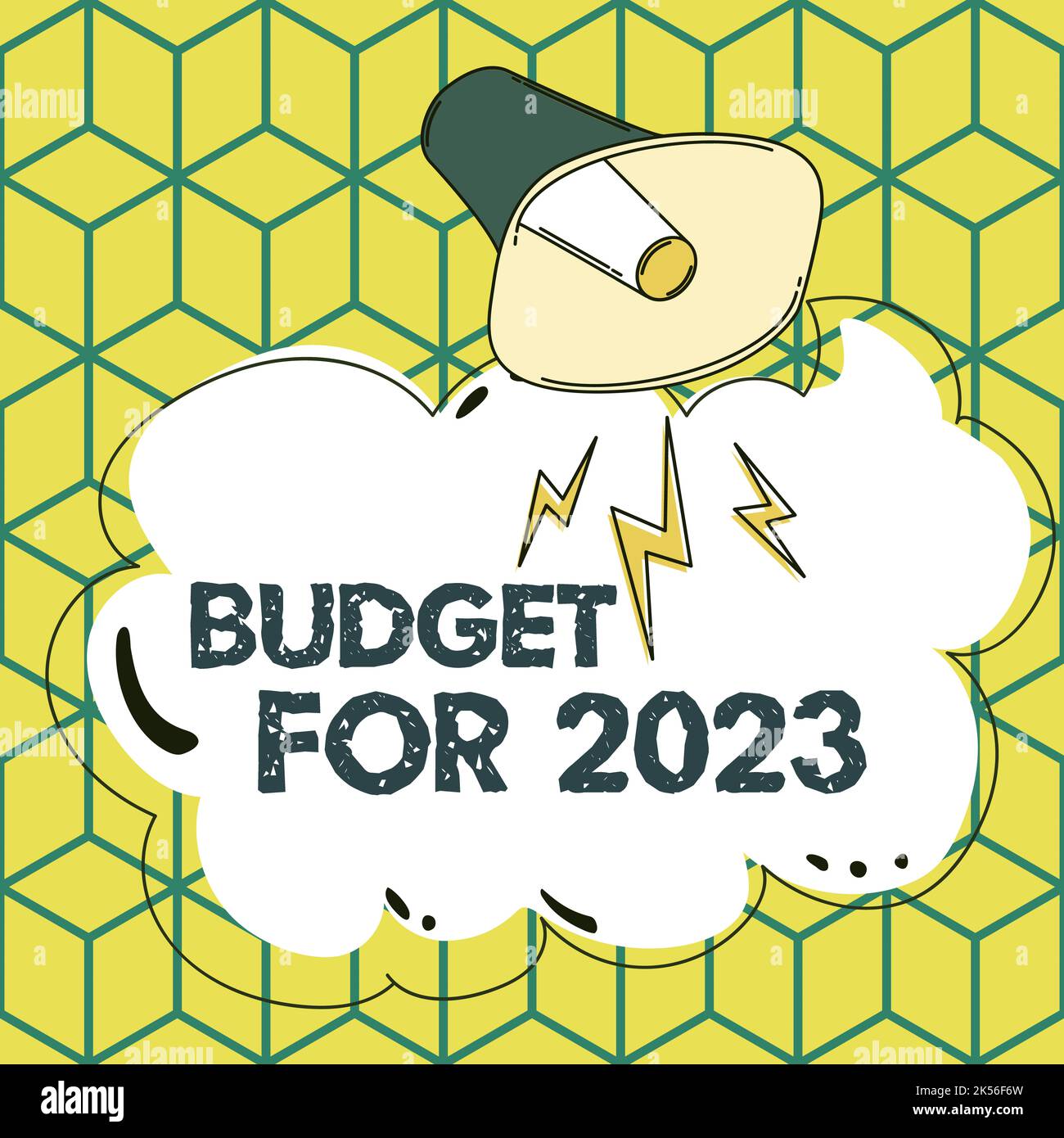 Conceptual display Budget For 2023, Business idea An written estimates ...