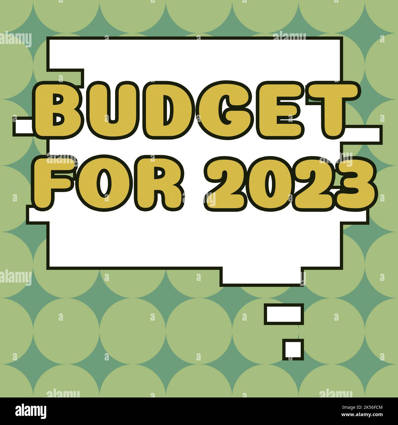 Conceptual display Budget For 2023, Business concept An written ...