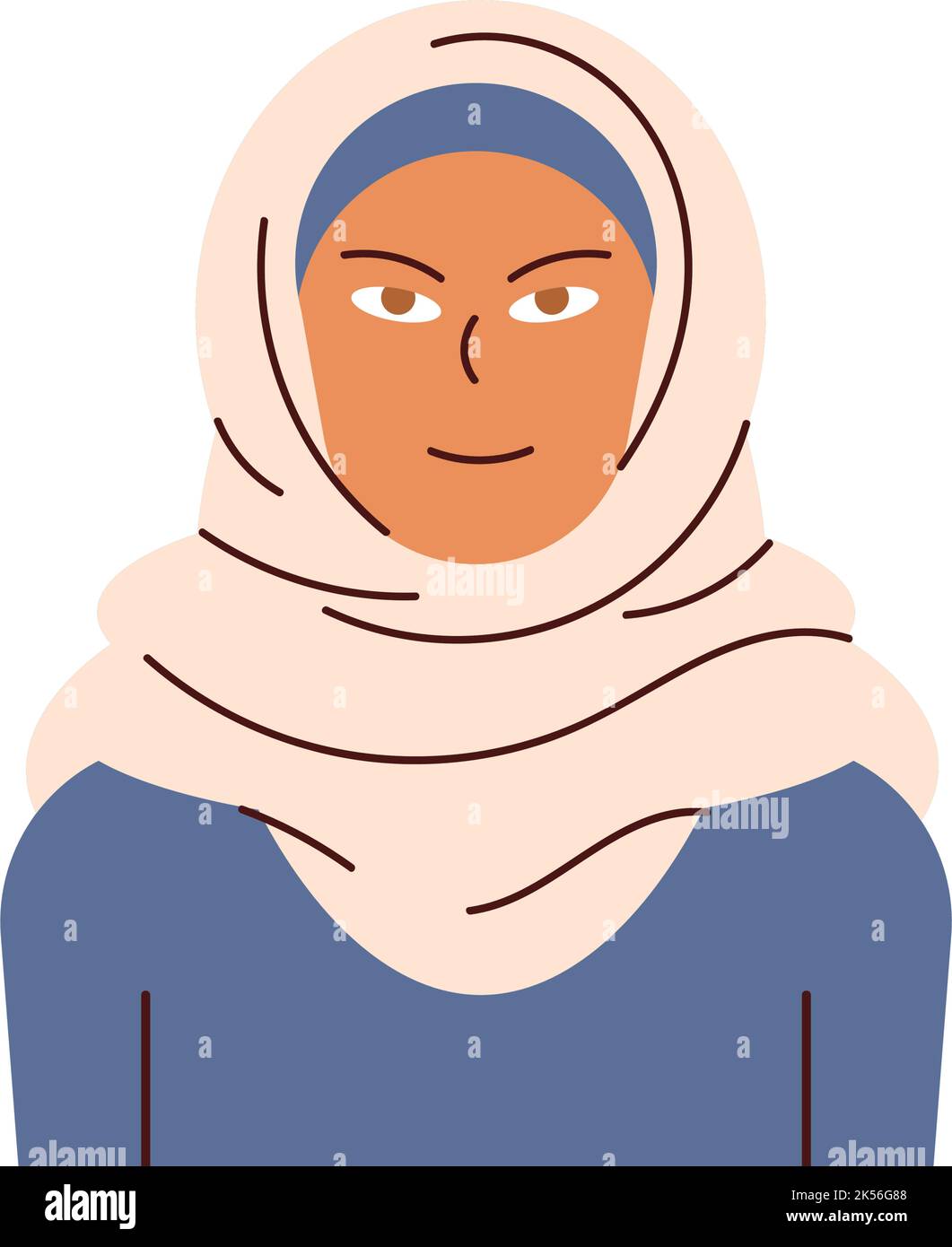 islamic woman avatar character icon Stock Vector Image & Art - Alamy