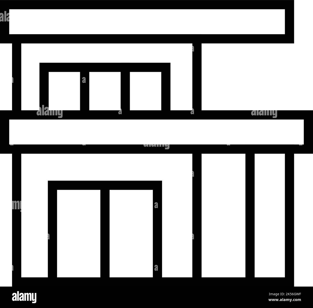 Interior of an rich manor Stock Vector Images - Alamy