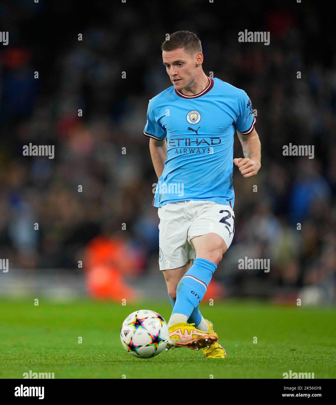 Manchester Stadium, Manchester, UK. 5th Oct, 2022. Sergio GÃ³mez ...