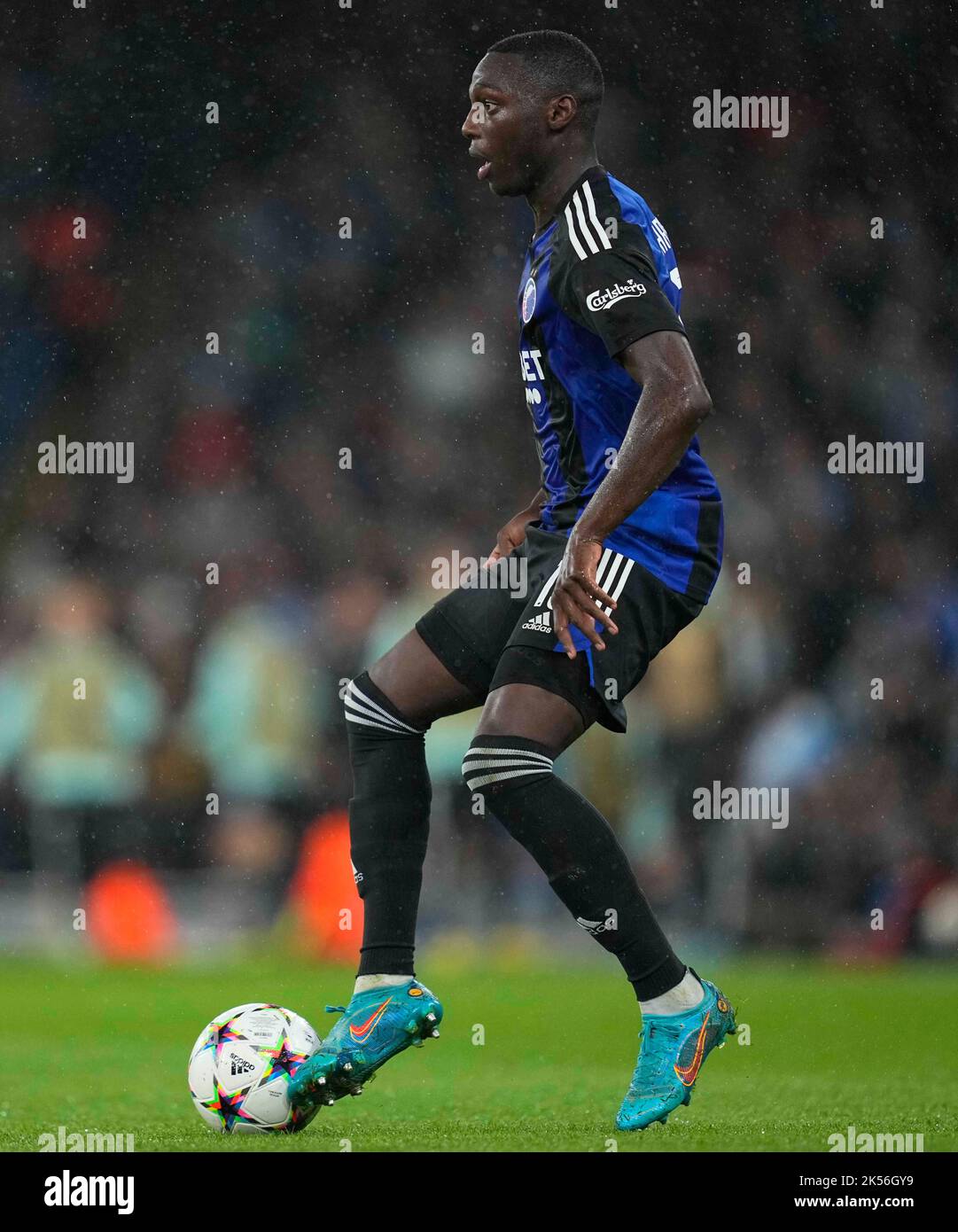 Manchester Stadium, Manchester, UK. 5th Oct, 2022. Mohamed Daramy (FC ...