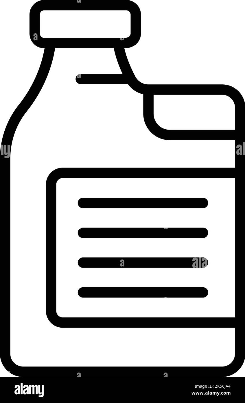 Car engine fluid icon outline vector. Auto liquid. Water coolant Stock ...