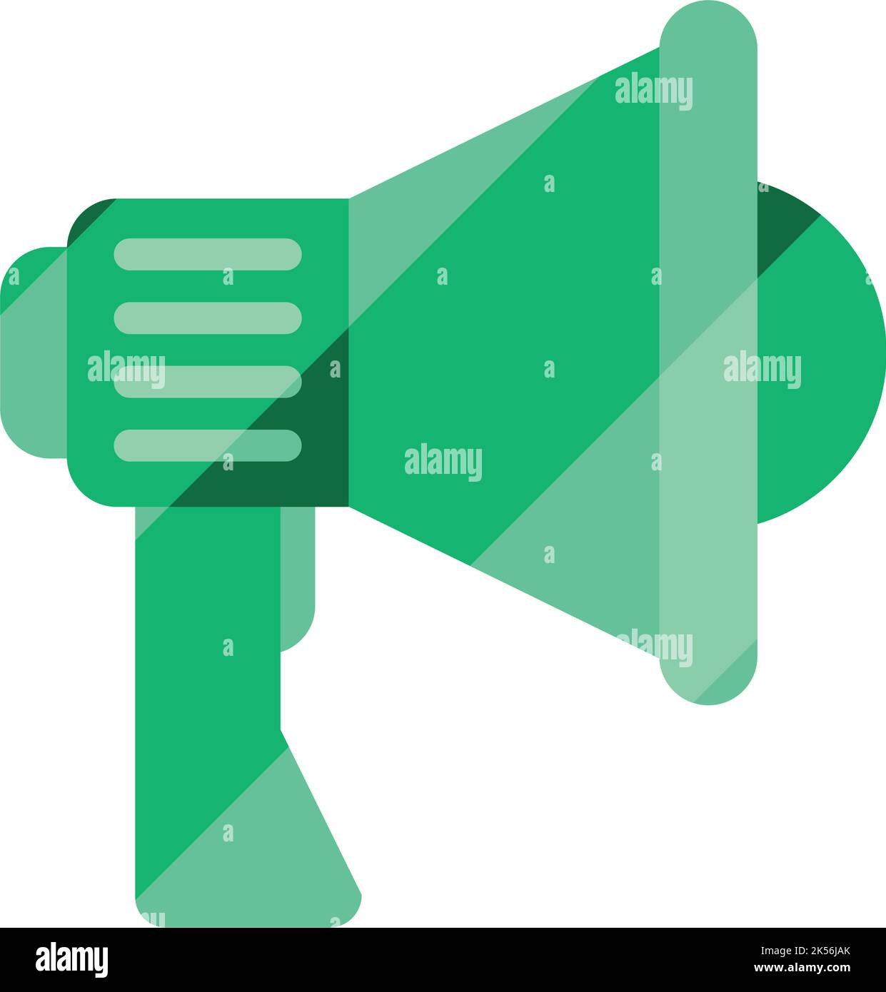 megaphone device glassmorphism style icon Stock Vector Image & Art - Alamy