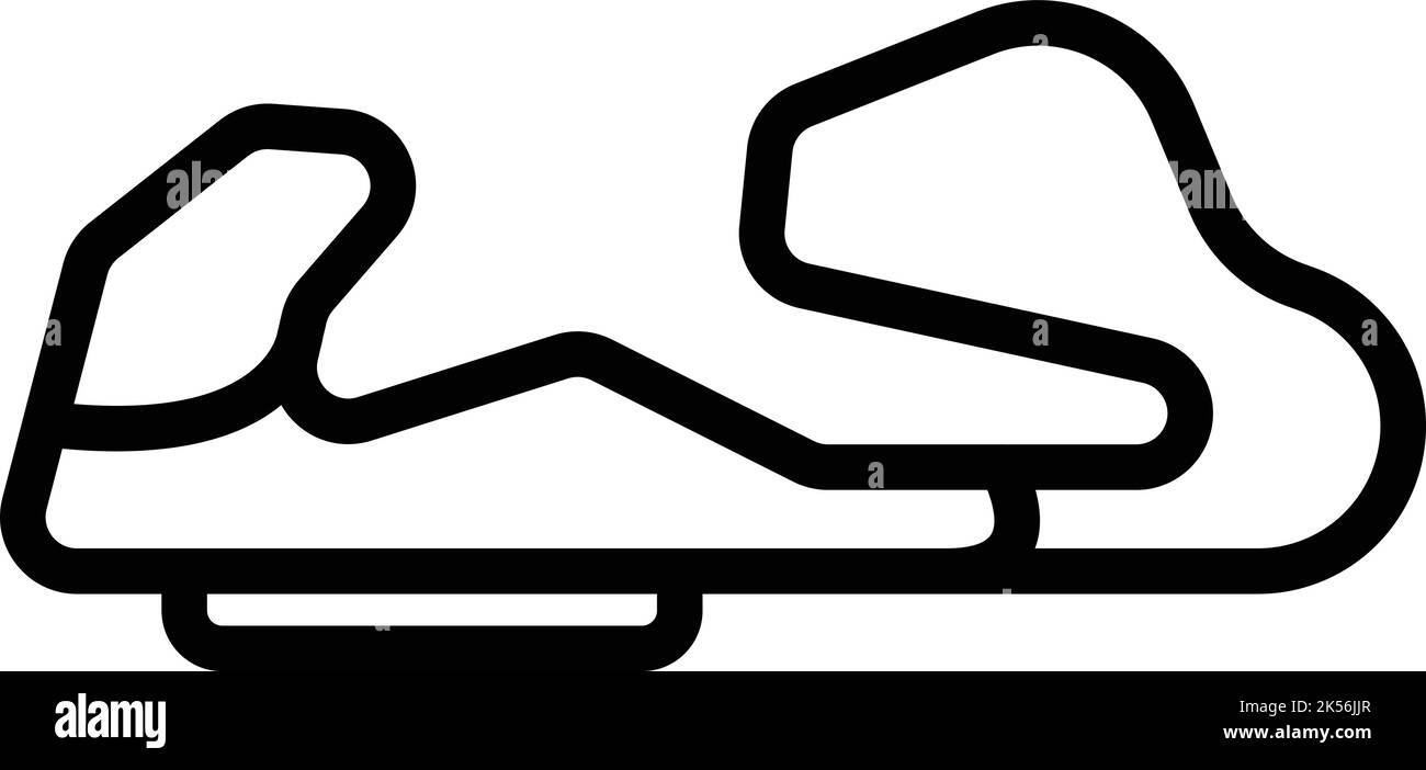 Mandalika international circuit Black and White Stock Photos & Images ...