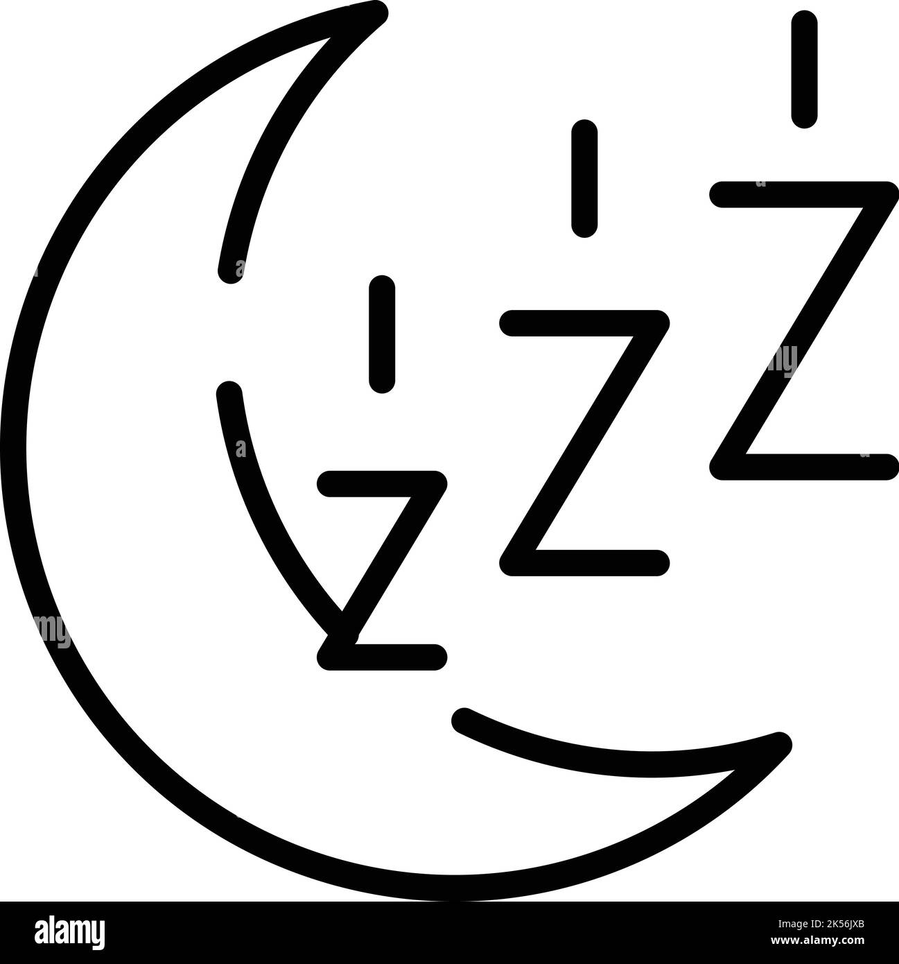 Rest sleeping icon outline vector. Fitness gym. Workout play Stock ...