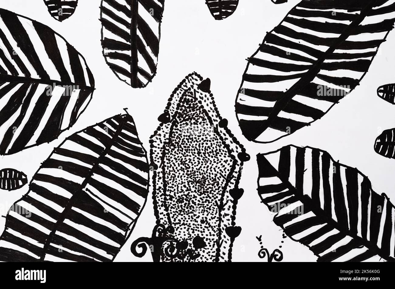 Abstract trees drawing hi-res stock photography and images - Alamy