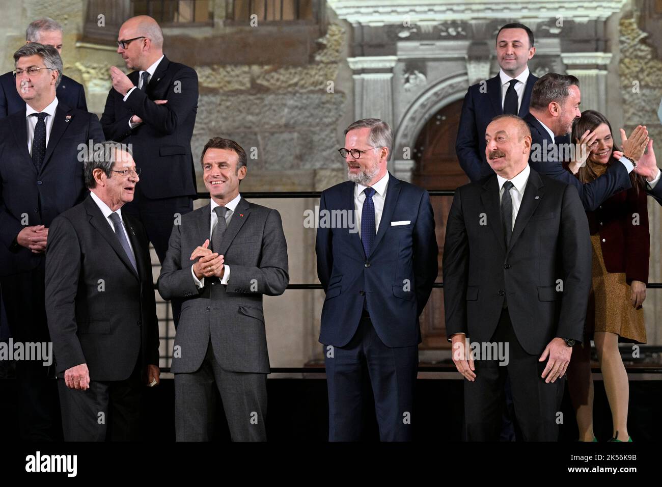 Prague, Czech Republic. 06th Oct, 2022. Cypriot President Nikos ...