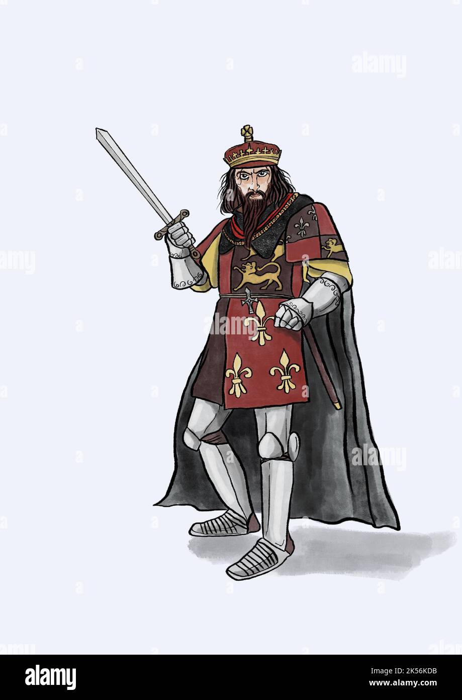 King Throne Art