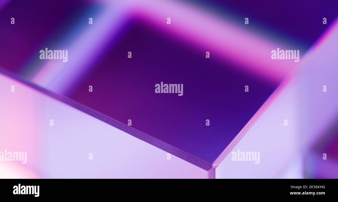 neon illuminated background blur light purple pink Stock Photo - Alamy