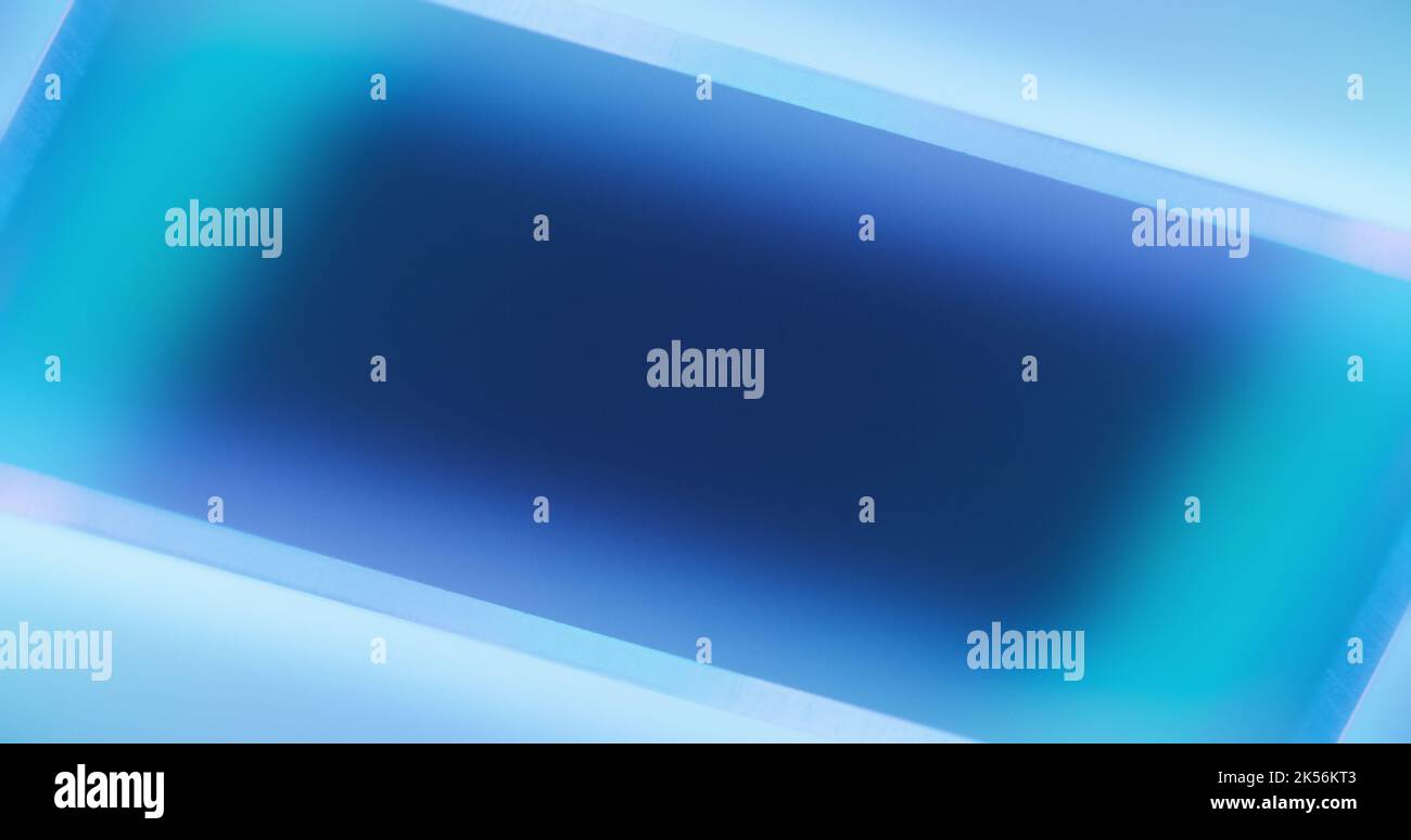 motion neon light glowing frame background blue Stock Photo - Alamy