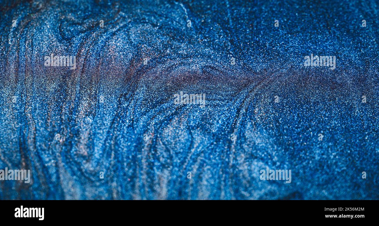 particles background color glitter texture blue Stock Photo - Alamy