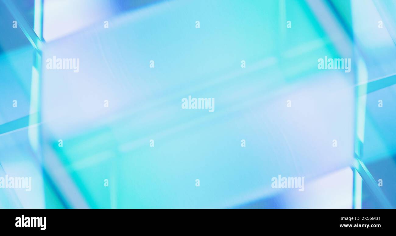 neon light background luminous frame blue green Stock Photo - Alamy