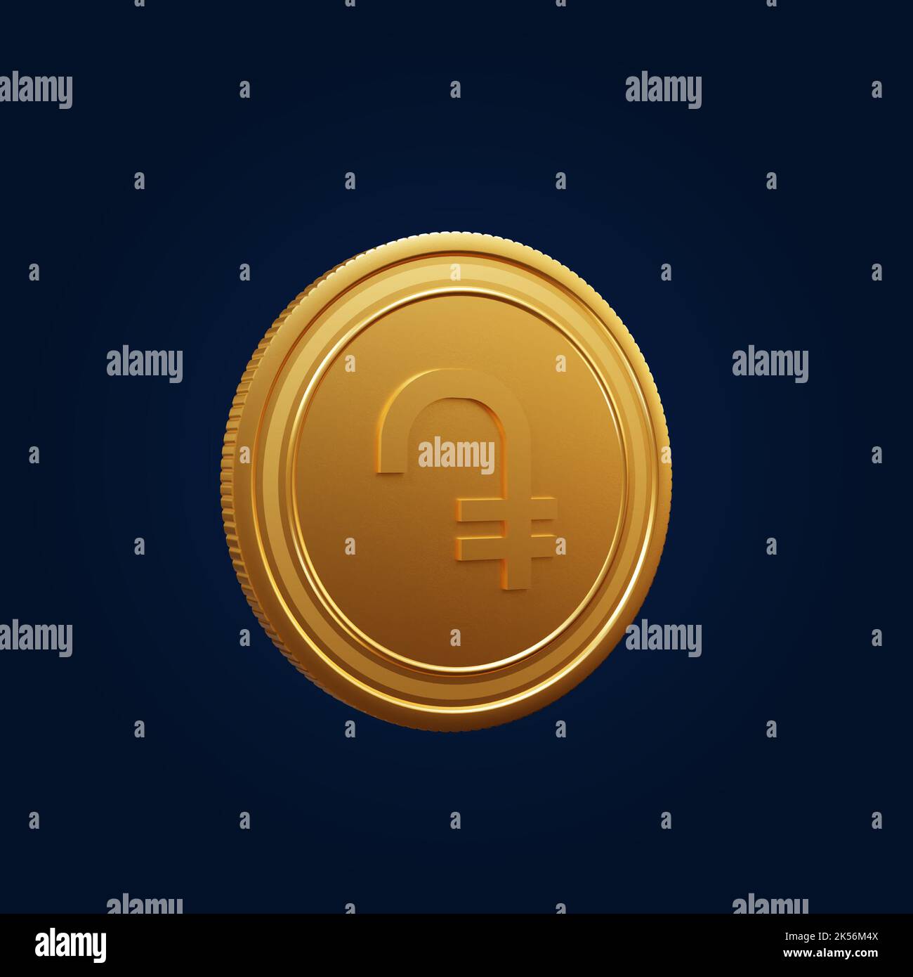 Currency Symbol Armenian Dram 3D Illustration Stock Photo - Alamy