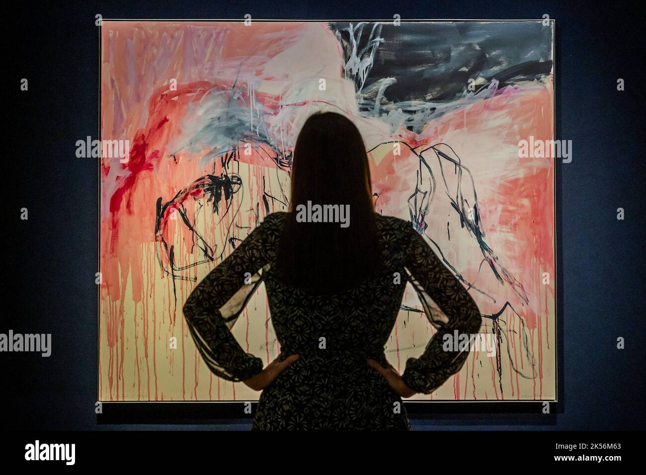 London, UK. 6th Oct, 2022. Tracey Emin, Like a Cloud of Blood (2022 ...