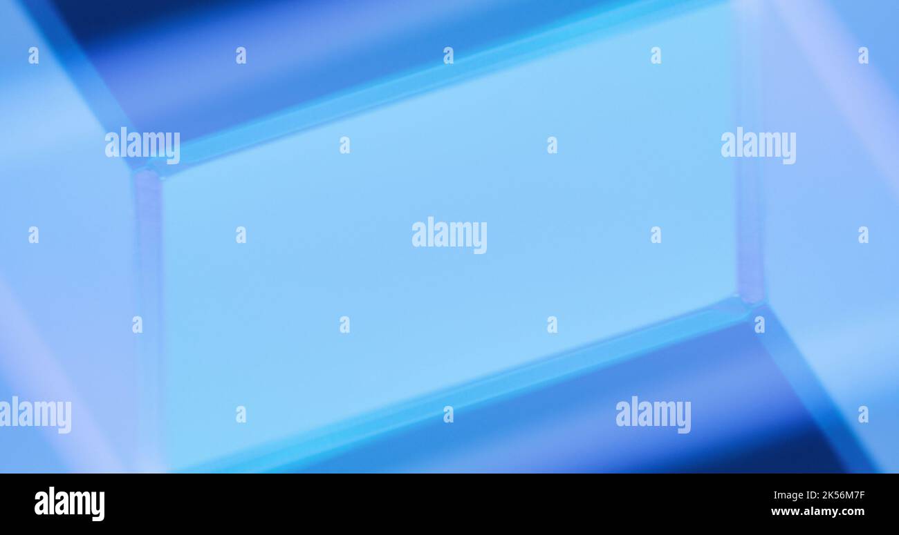 neon light frame glowing background for logo blue Stock Photo - Alamy