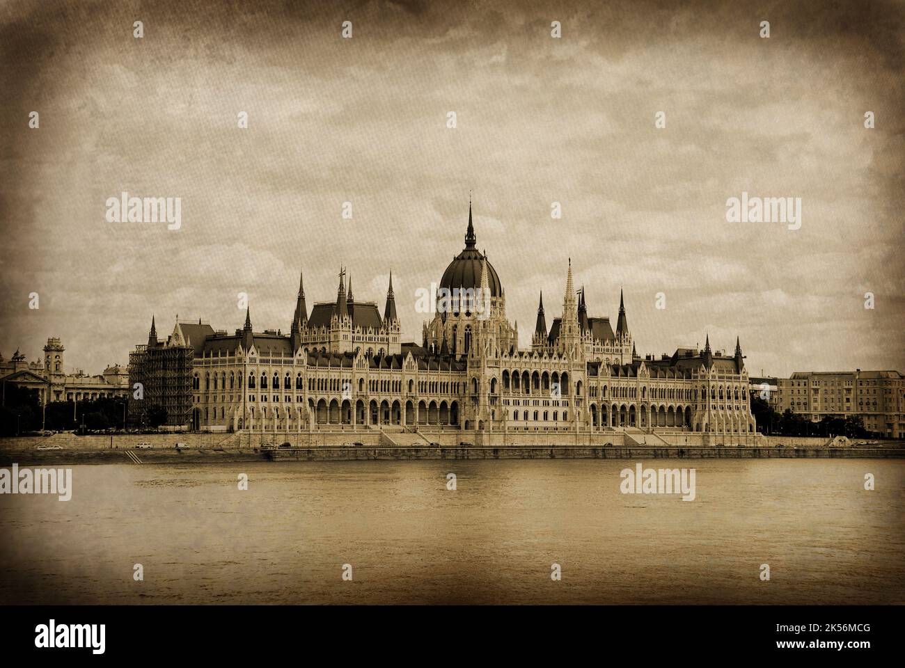 Hungarian postcard hi-res stock photography and images - Alamy