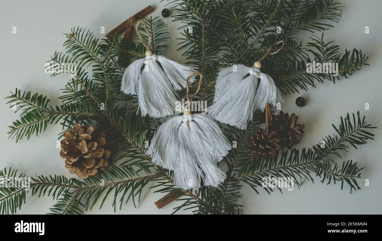 Three angels handmade hi-res stock photography and images - Alamy