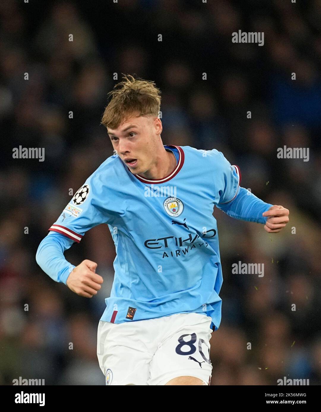 Manchester Stadium, Manchester, UK. 5th Oct, 2022. Cole Palmer ...