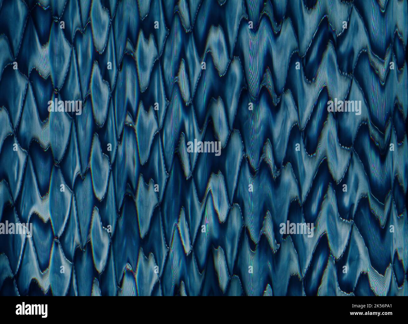 color noise texture glitch art blue wave artifacts Stock Photo - Alamy