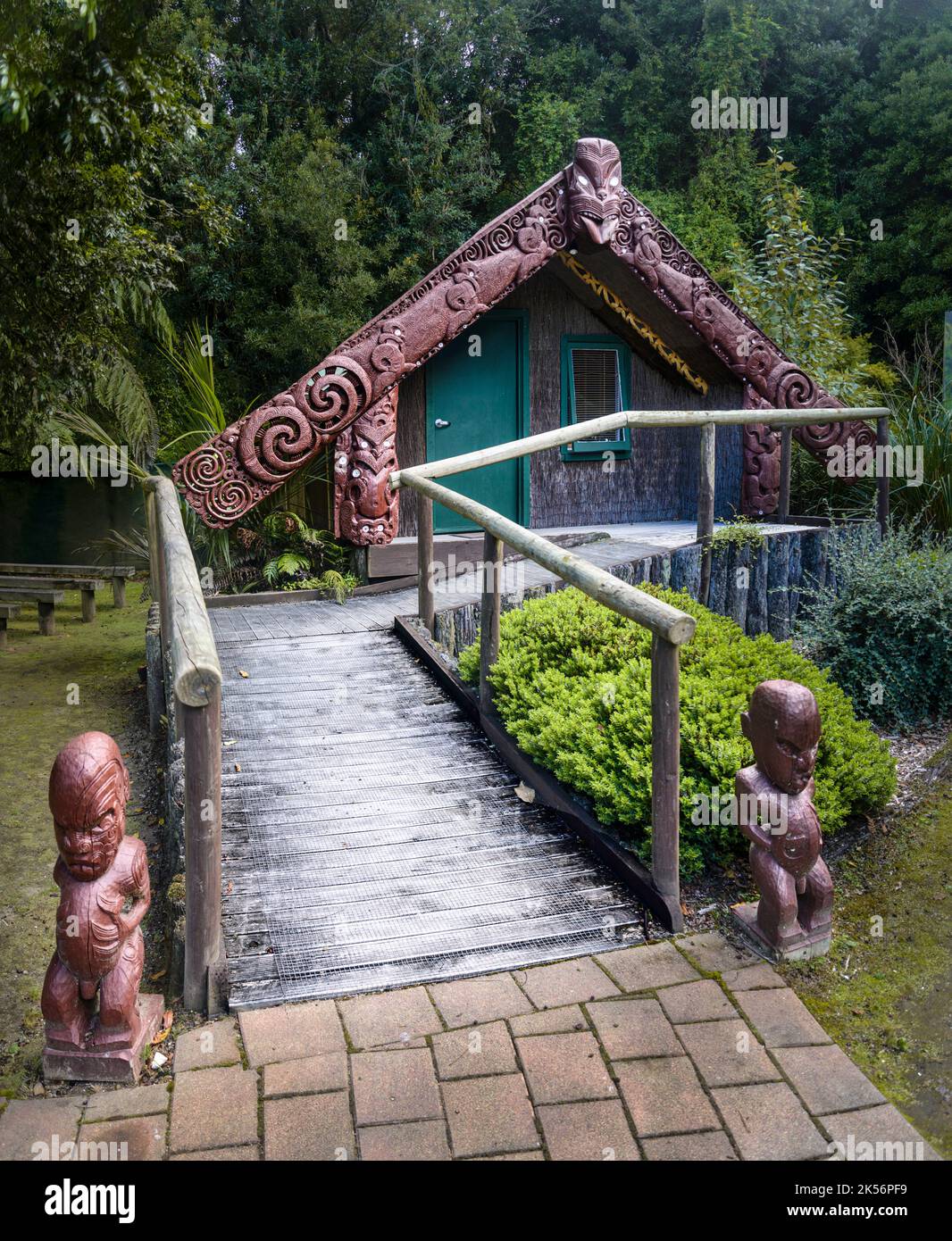 Village maori tamaki hi-res stock photography and images - Alamy