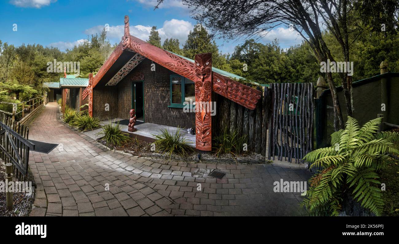Village maori tamaki hi-res stock photography and images - Alamy