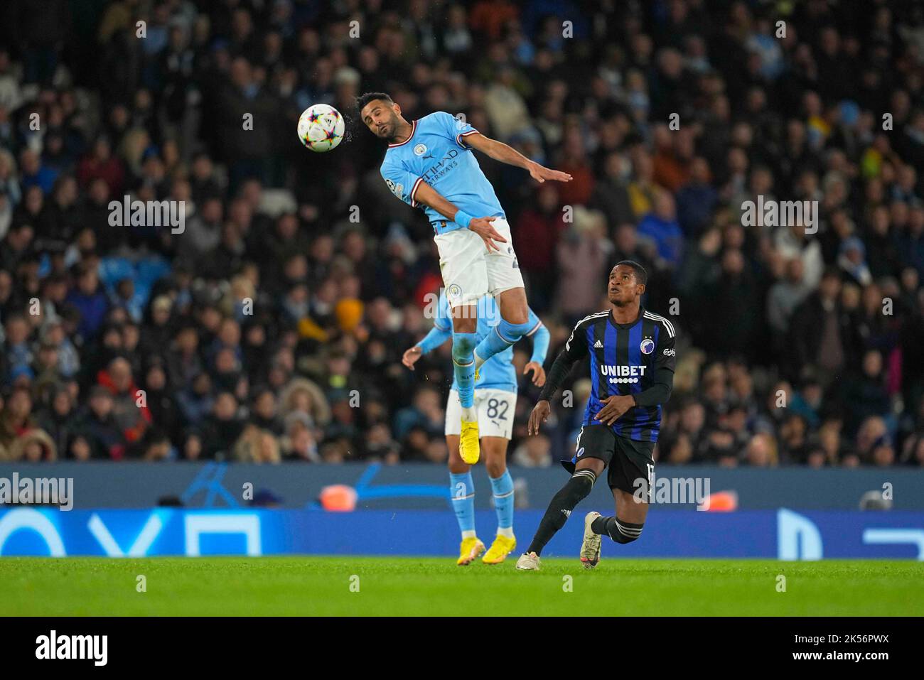 Manchester Stadium, Manchester, UK. 5th Oct, 2022. Riyad Mahrez ...
