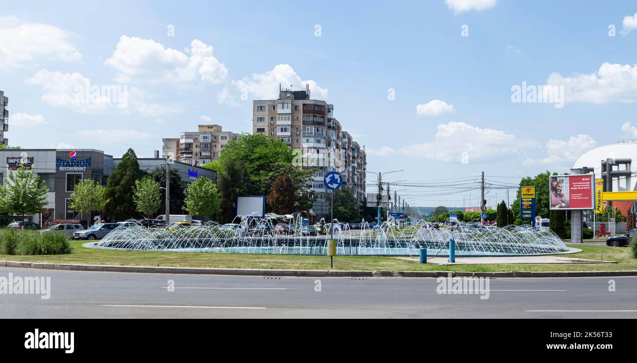 Craiova, Dolj County, Romania – May 14, 2022: Artesian fountain in the ...